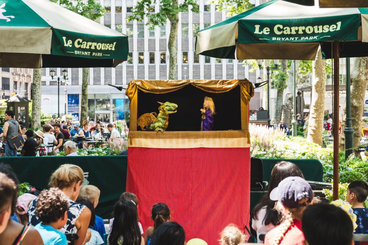 Bryant Park's Carousel
