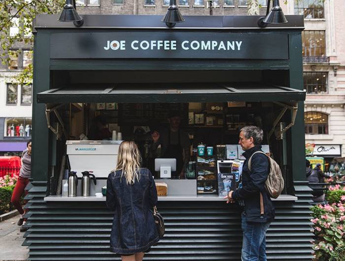 Joe Coffee Kiosk in Bryant Park