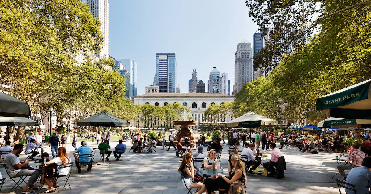 bryant park rules